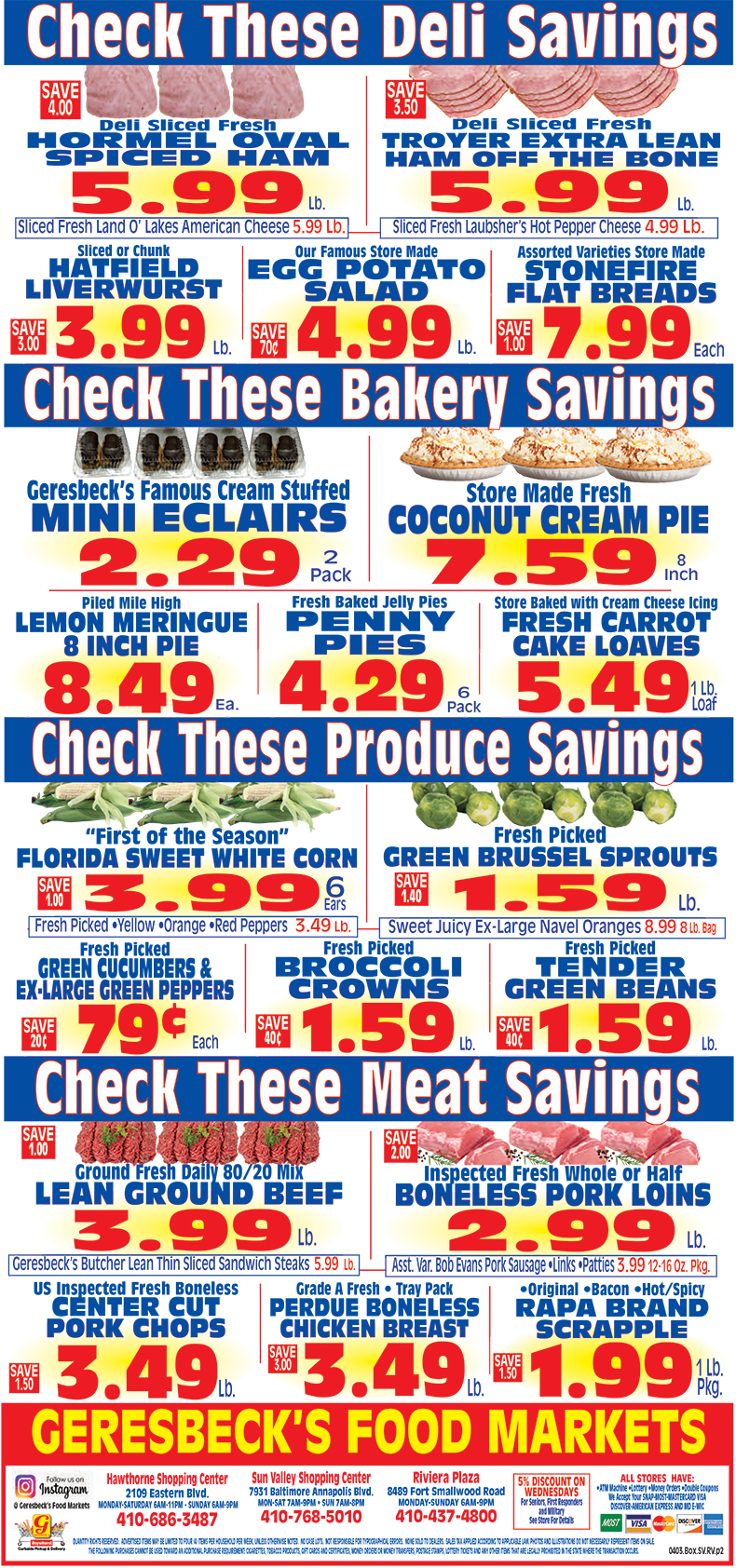 Circulars – Geresbeck's