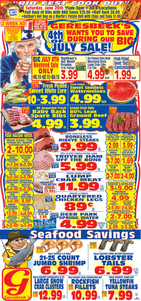 Circulars – Geresbeck's